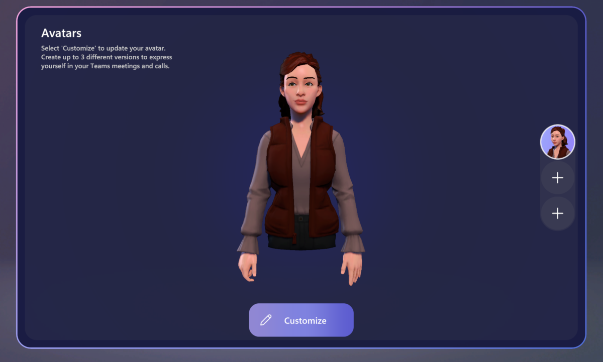 Join the Metaverse: Create your first avatar for Microsoft Teams – D ...