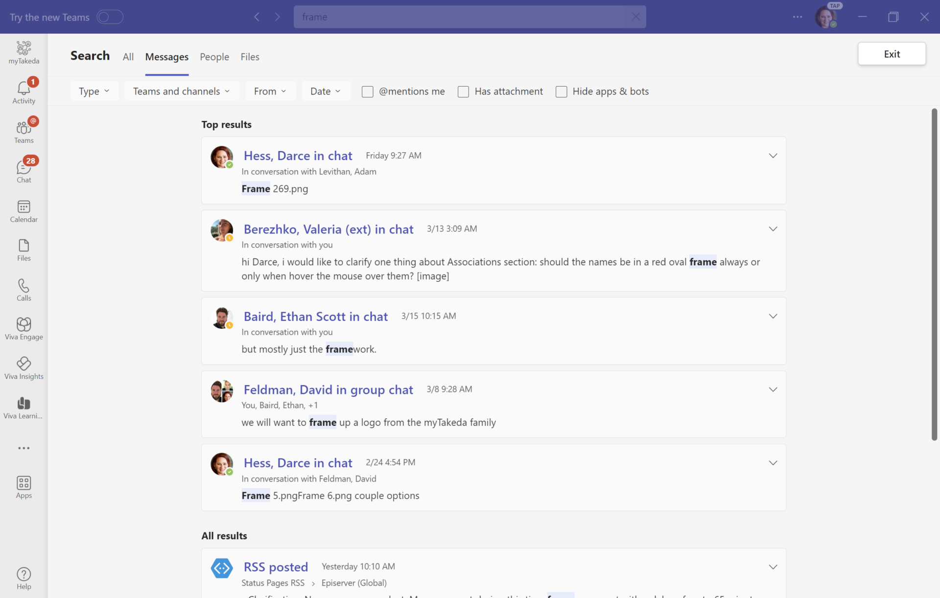 Navigating Search Results within Microsoft Teams – an end-user journey ...