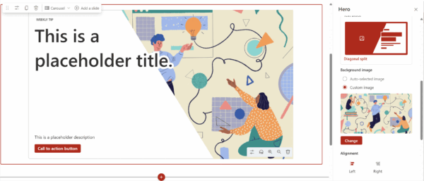 New Carousel Layout Available for Hero Webpart in SharePoint – D'arce ...