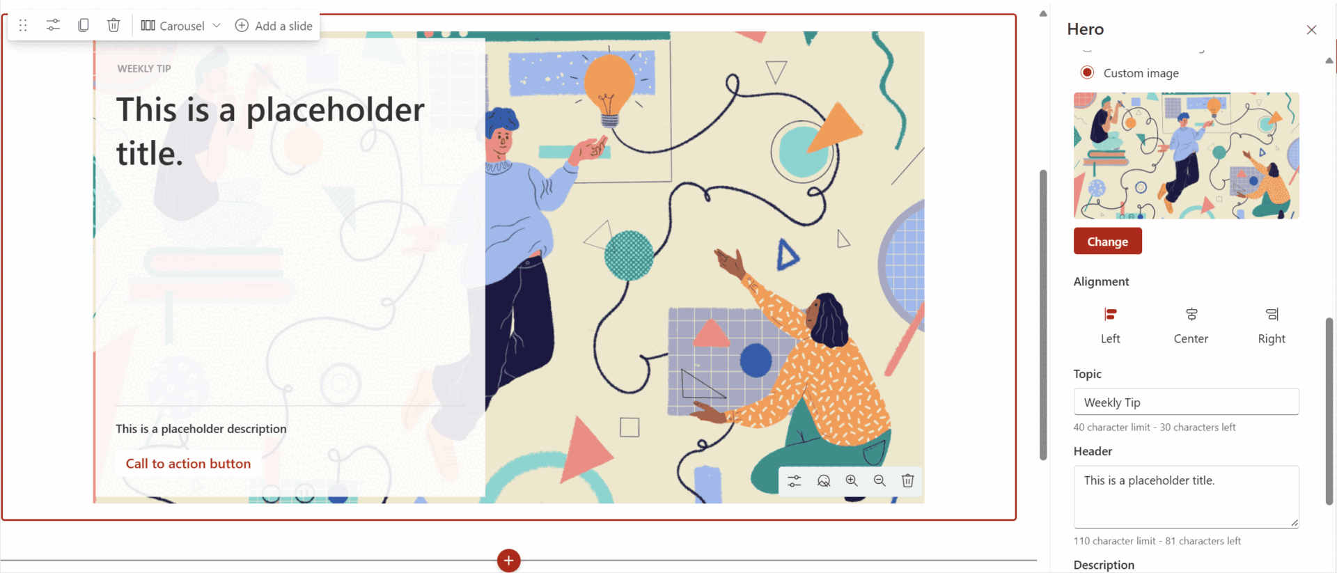 New Carousel Layout Available for Hero Webpart in SharePoint – D'arce ...